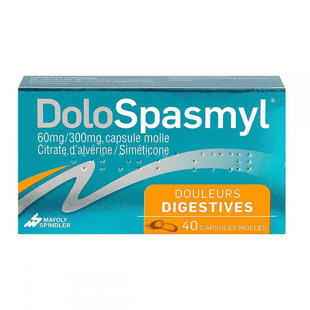 Mayoly Dolospasmyl - 40 capsules