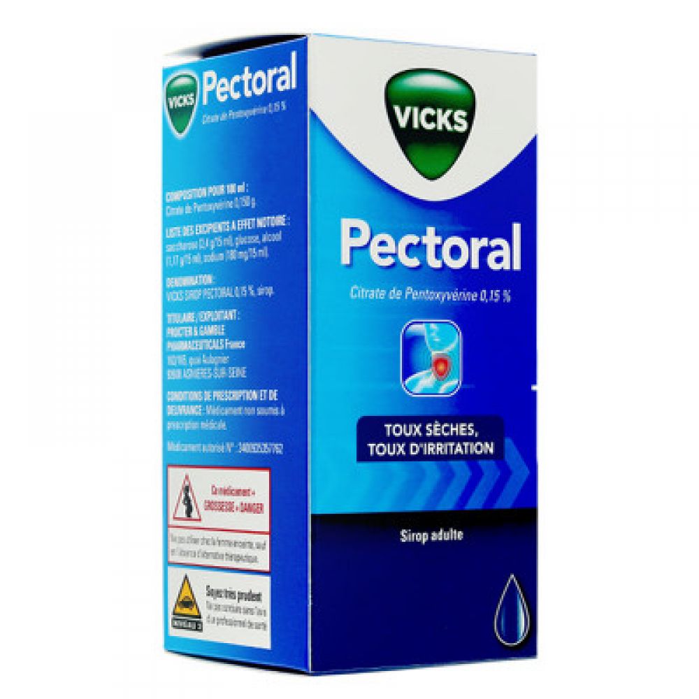 Vicks Vicks Sirop Pectoral - flacon de 150mL
