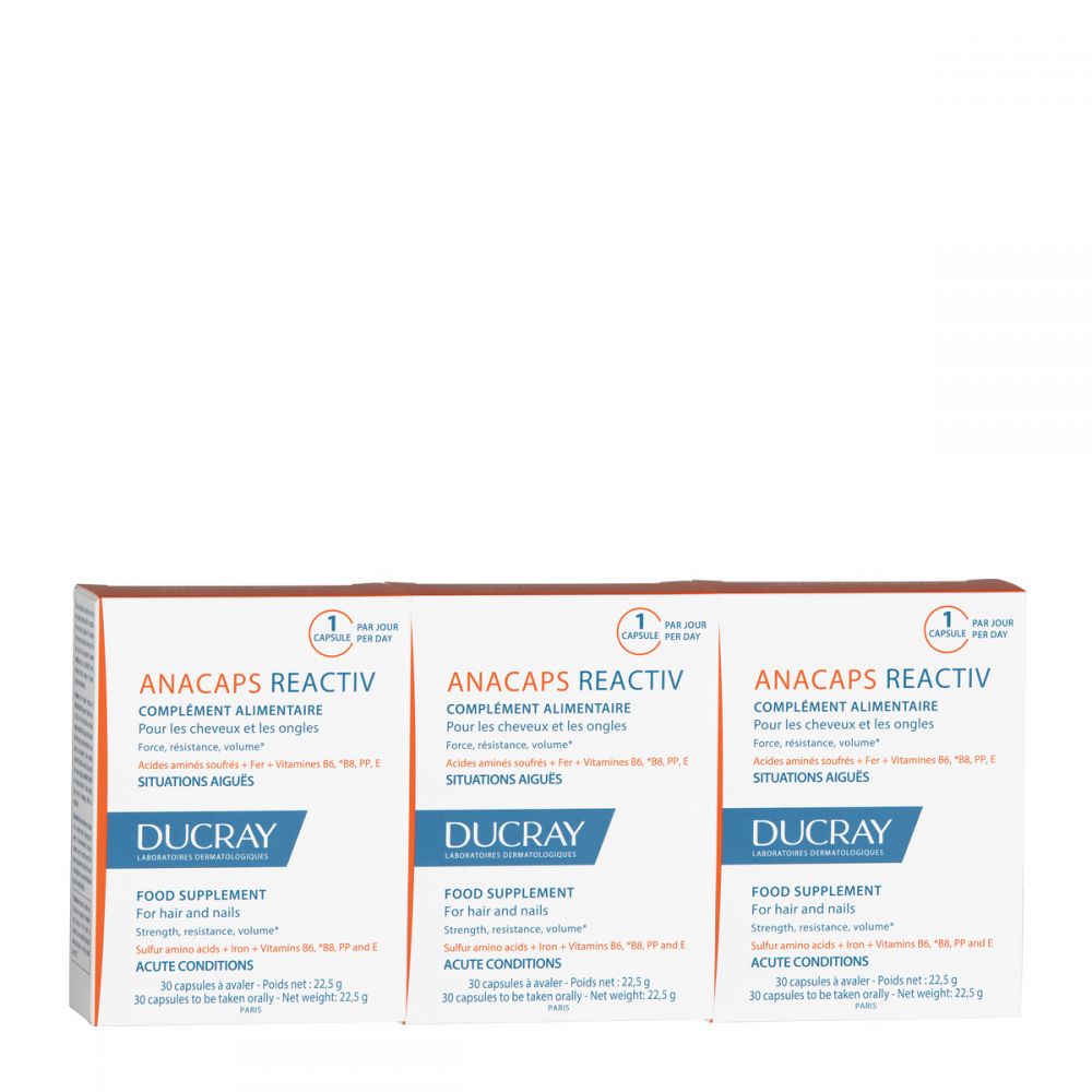 Ducray Anacaps Reactiv 3x30 capsules
